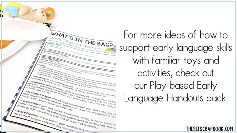 'What's in the Bag?'- A Fun Activity for Language Development - The SLT ...