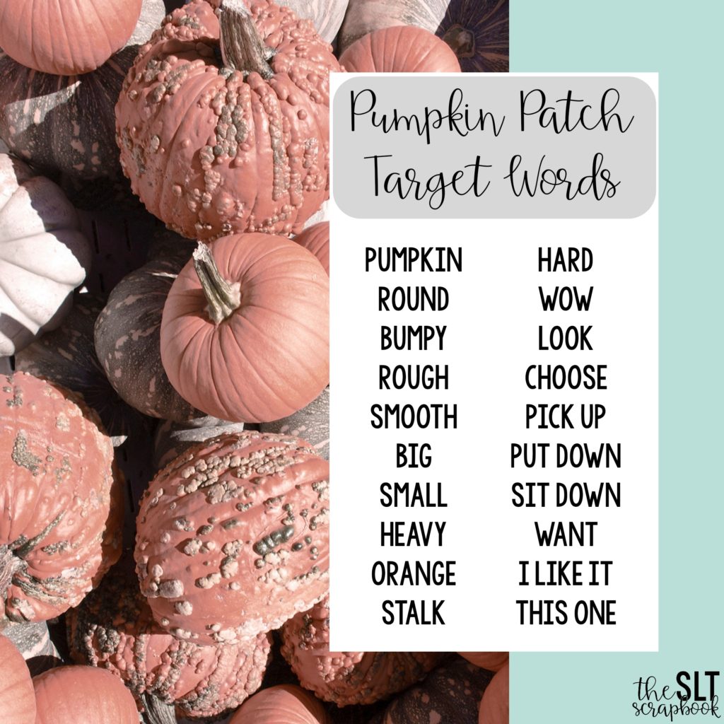 5 Ways to Use Pumpkins to Support Early Language Skills - The SLT Scrapbook