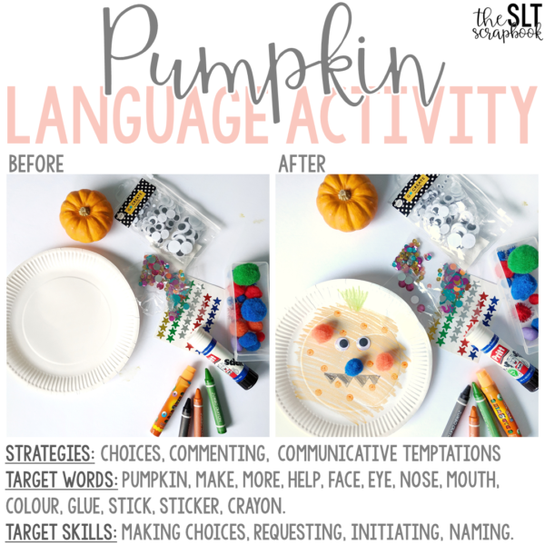 5 Ways to Use Pumpkins to Support Early Language Skills - The SLT Scrapbook