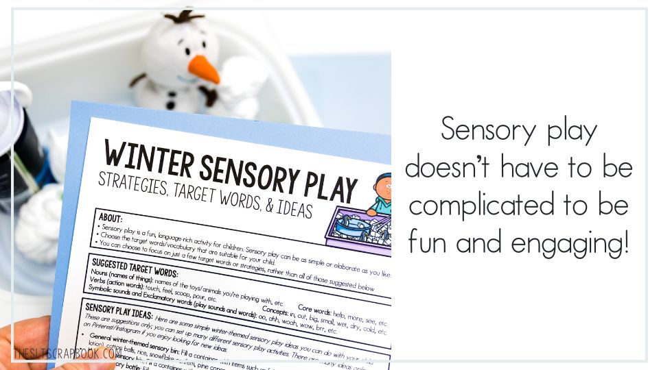 Three Simple Language-Rich Activities for Winter - The SLT Scrapbook