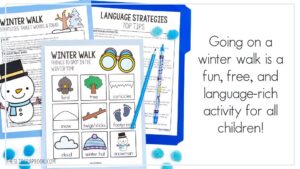 Three Simple Language-Rich Activities for Winter - The SLT Scrapbook