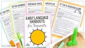 5 Language-Rich Activities for Summer - The SLT Scrapbook
